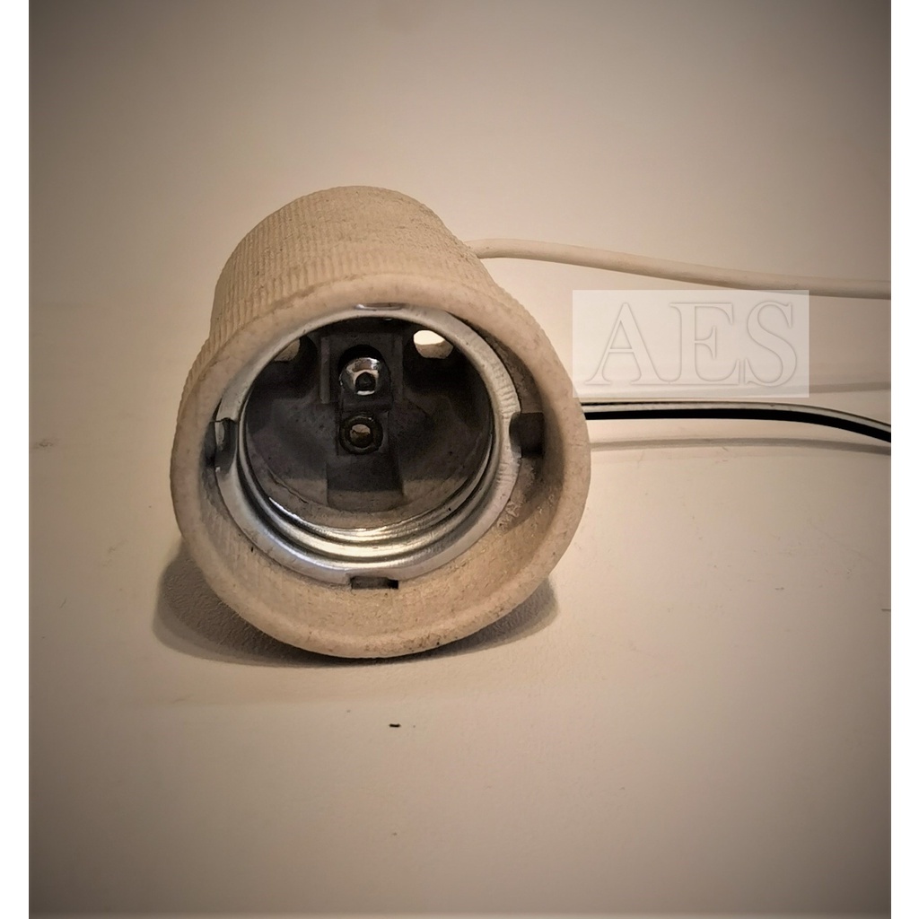 E27 PORCELAIN LAMP HOLDER CERAMIC LAMP HOLDER SCREW TYPE LAMP HOLDER ...