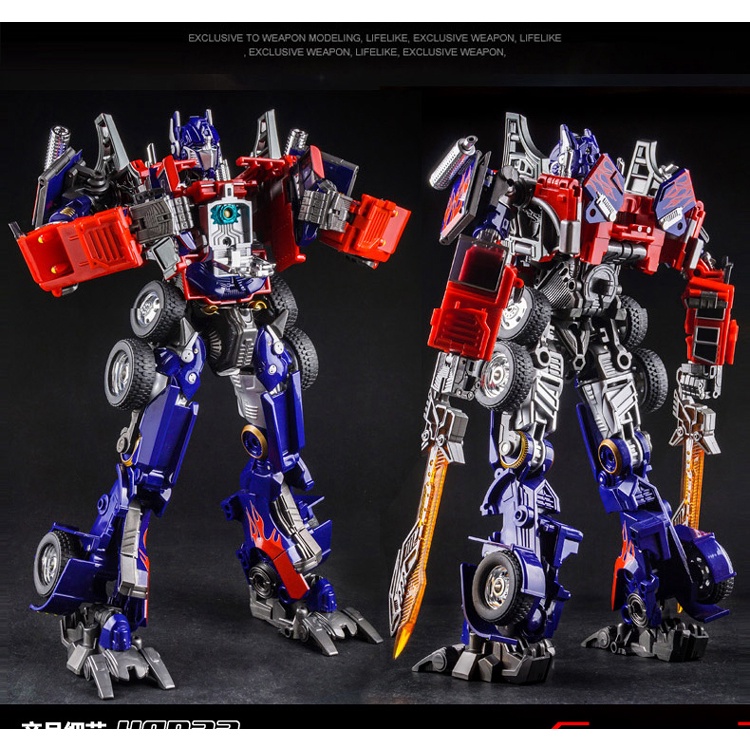 High-end Model Optimus Prime - From robot Assembled To Car (For ...