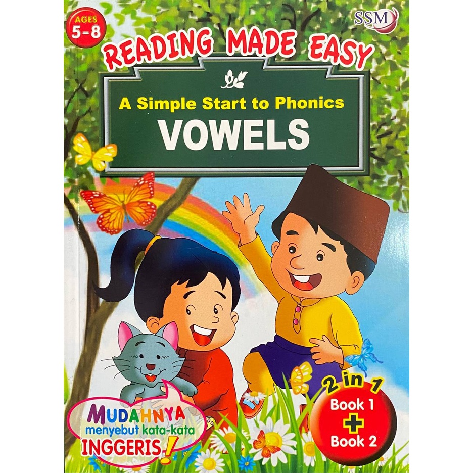 Buku Reading Made Easy Vowels & Consonants | Shopee Malaysia
