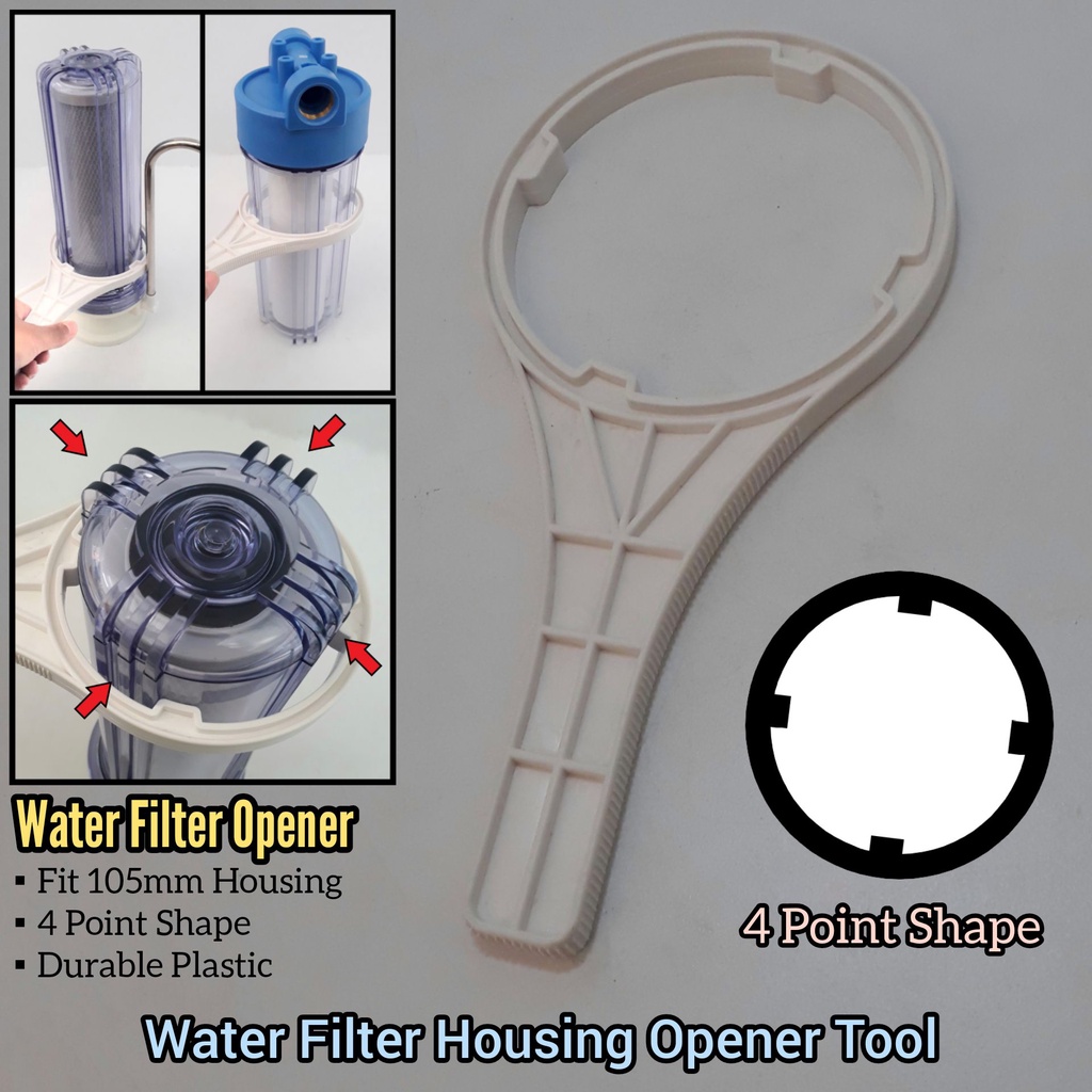 Durable Water Filters Opener For Water Filters Housing Single Drinking ...