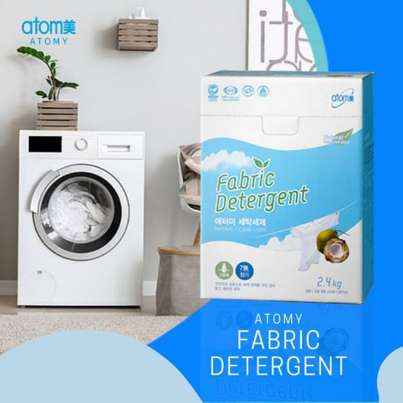 Atomy Fabric Detergent Clothes Powder 2.4KG 🤜 Korea Serbuk Pencuci Baju ...