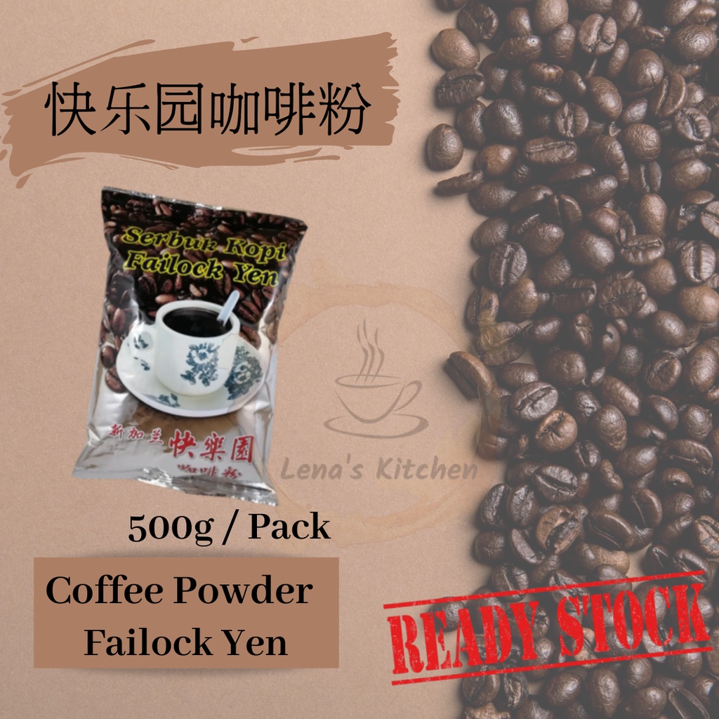 Traditional Freshly Coffee Powder / Senggarang Serbuk Kopi Failock Yen ...