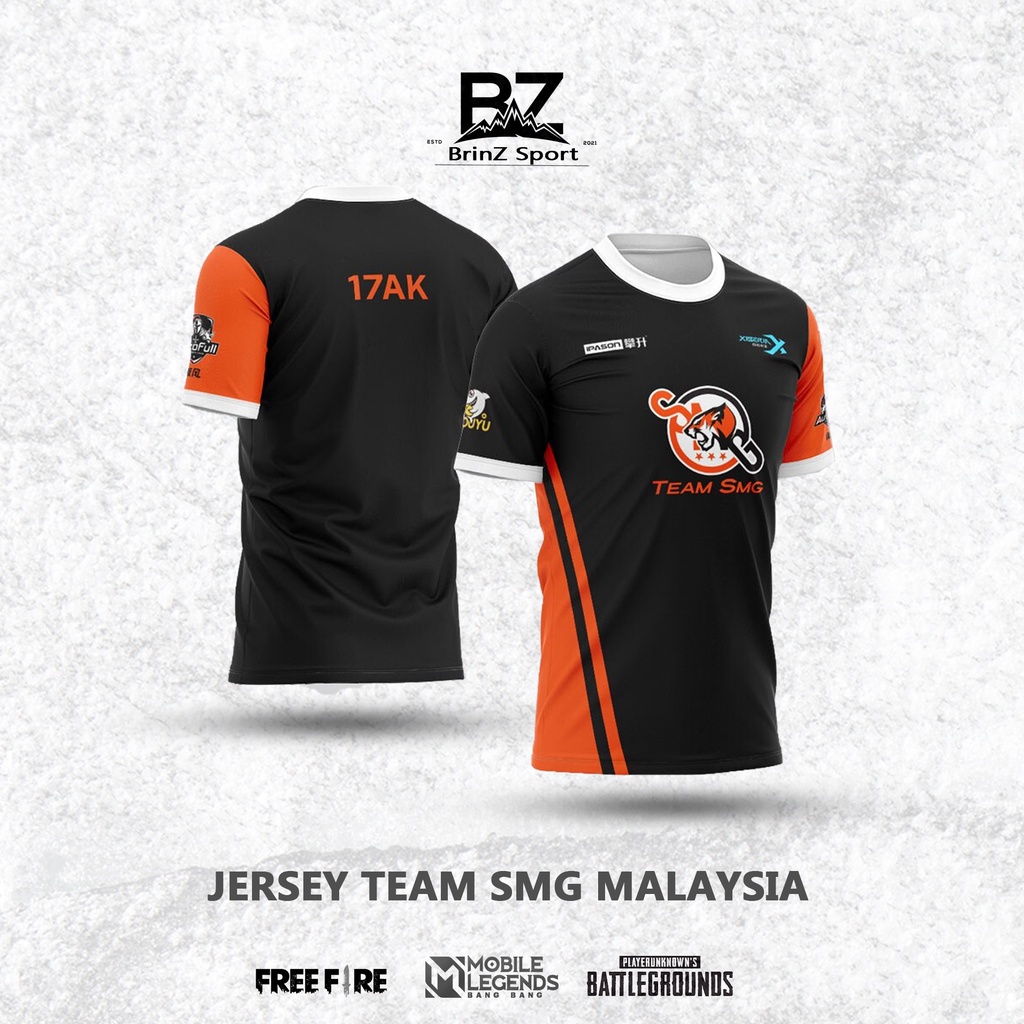 Jersey T-SHIRT TEAM SMG ESPORT MPL MALAYSIA MLBB | Shopee Malaysia