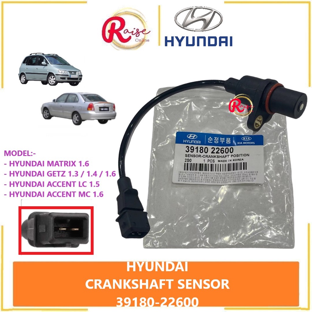 💯ORIGINAL💯 Hyundai CRANK ANGEL SENSOR / CRANKSHAFT POSITION SENSOR ...