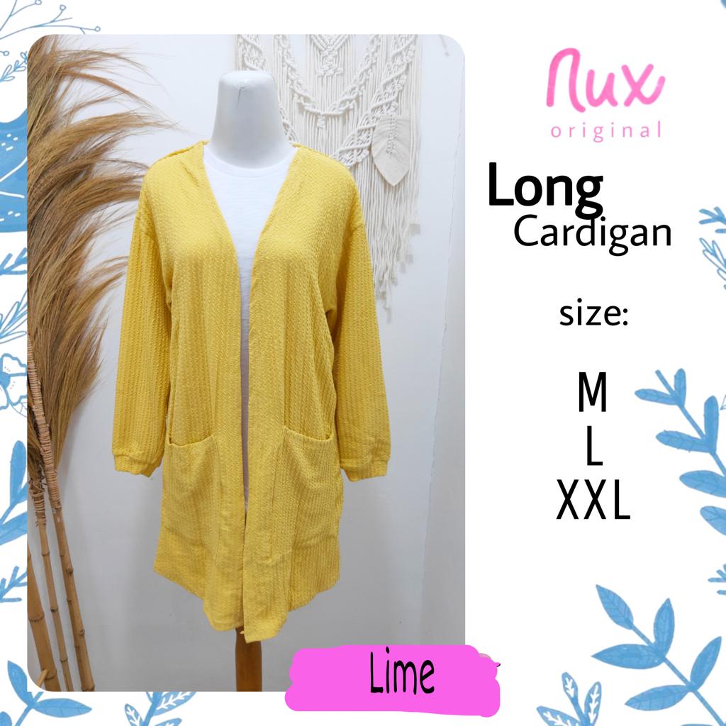 Branded Matahari Long Cardigan Nux Original L | Shopee Malaysia