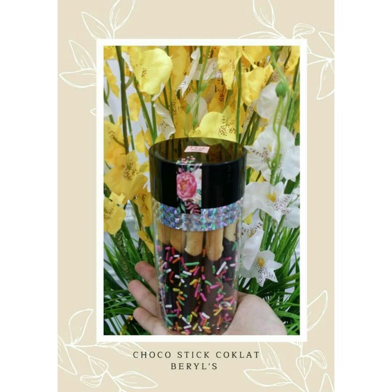 CHoco stick with coklat beryl's/ biskut jejari coklat 🌼homemade🌼 ...