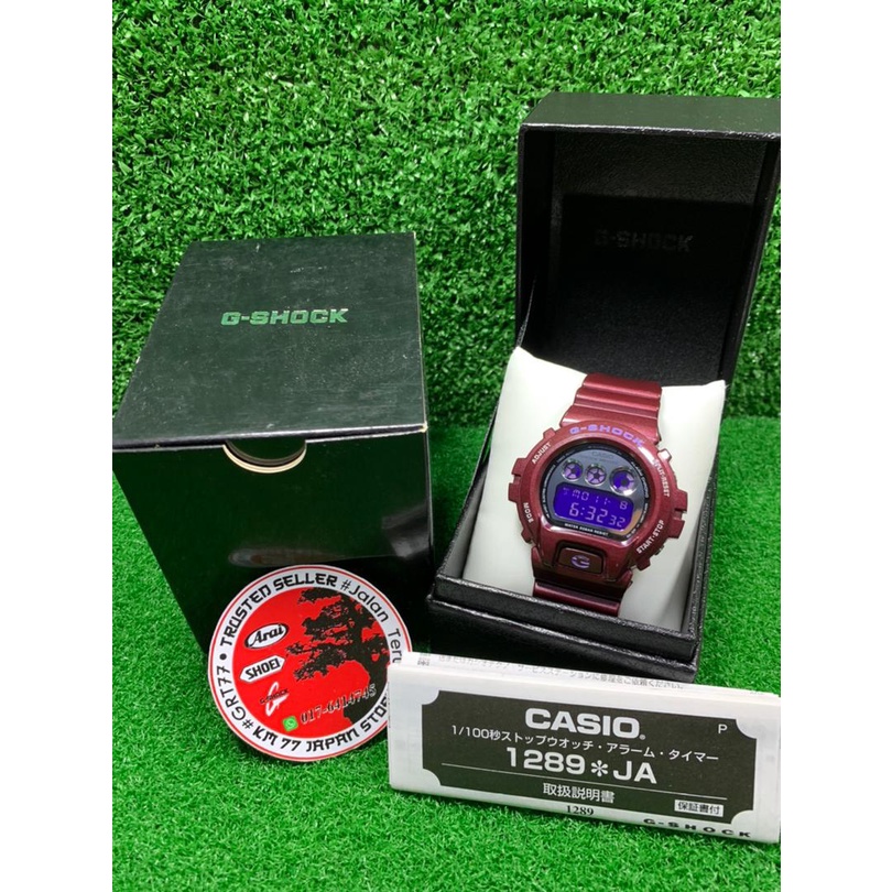 JAM G-SHOCK ORIGINAL DW-6900SB4 MAROON | Shopee Malaysia
