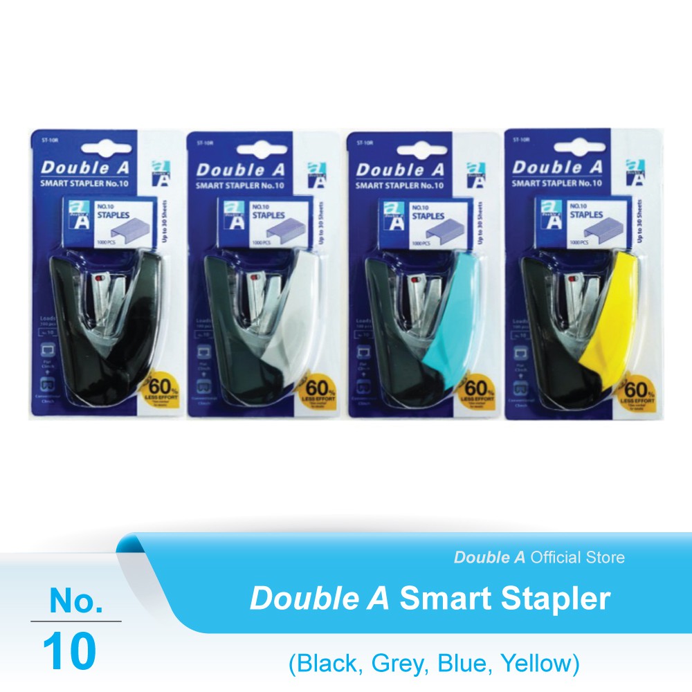 Double A Smart Stapler No 10 + Staples Box (1 Pc) | Shopee Malaysia