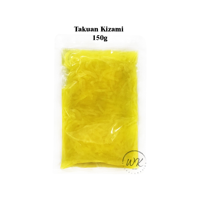 Takuan Sliced Yellow Pickled Radish Sliced / Kizami Takuan HALAL 150G ...
