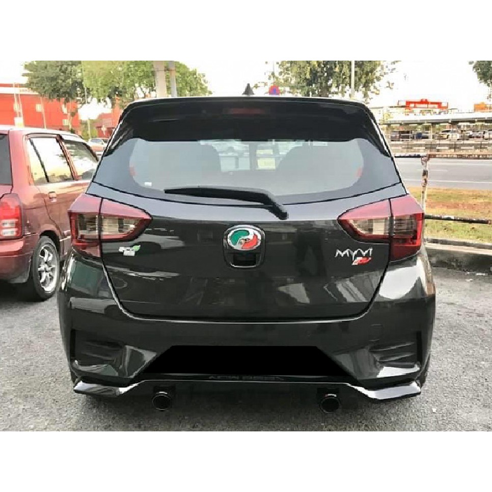 Perodua Myvi 2018 ~ 2020 Sportivo V4 Rear Skirt Center Diffused ...