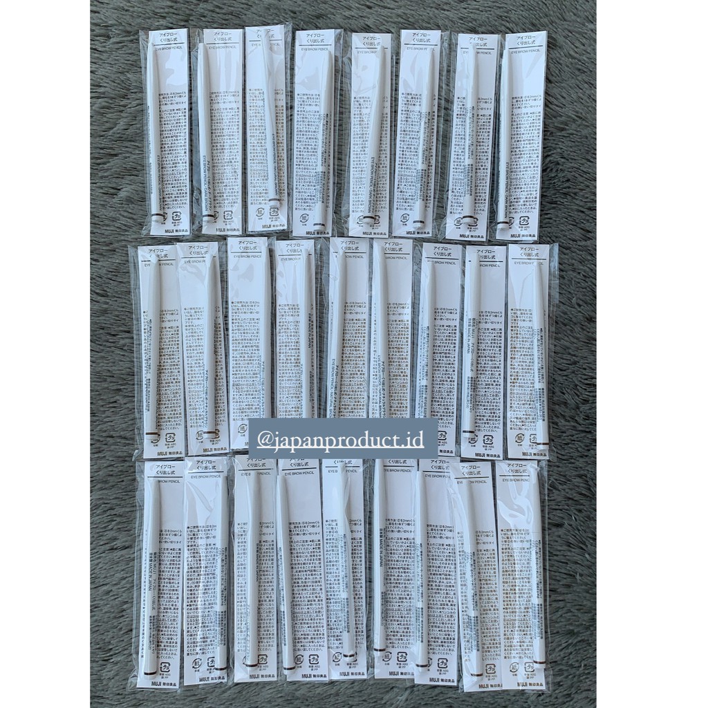 Muji retractable eyebrow pencil/Muji Japan eyebrow pencil | Shopee Malaysia