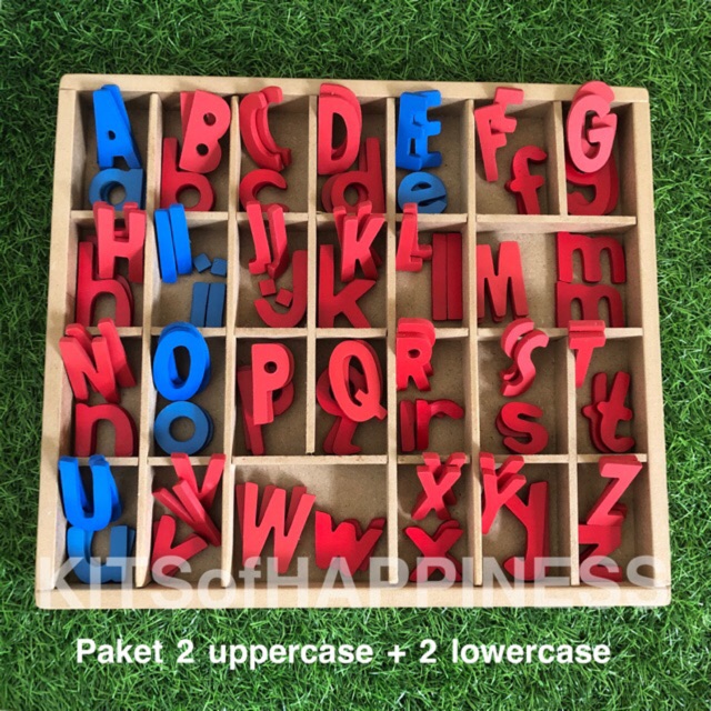 KAYU Mobile alphabet (movalphabet) moving alphabet uppercase and ...