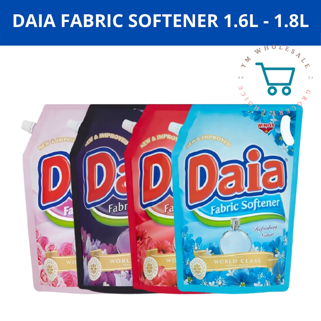 DAIA FABRIC SOFTENER 1.6L - 1.8L | Shopee Malaysia