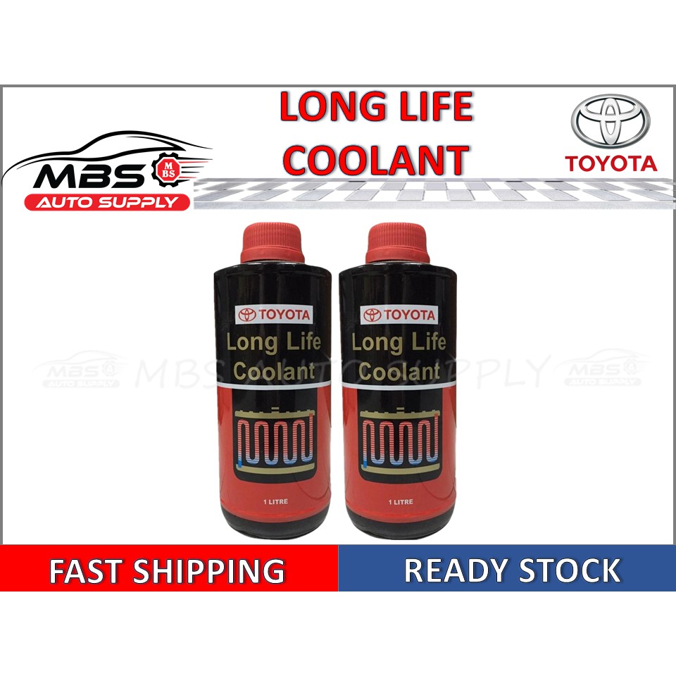 TOYOTA LONG LIFE COOLANT 1L 100% ORIGINAL | Shopee Malaysia