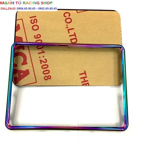 Titanium license plate frame - 000583 (Both frame and glasses) | Shopee ...
