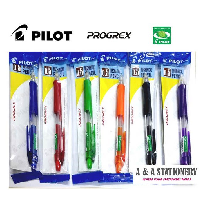 Pilot Progrex Mechanical Pencil 0.5mm / 0.7mm | Shopee Malaysia