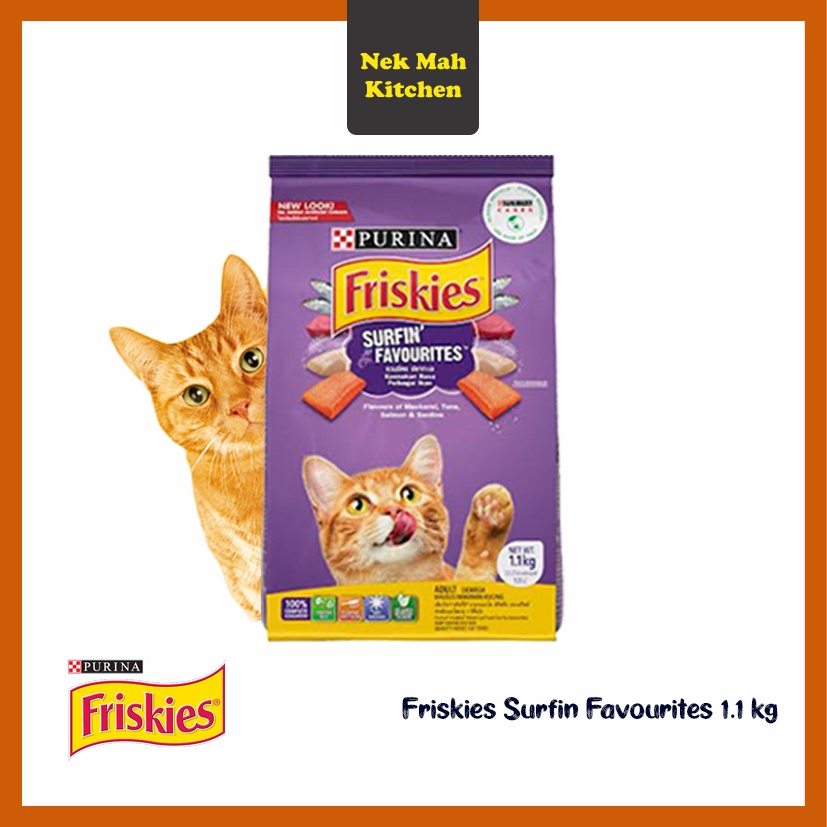 Purina Friskies Dry Cat Food Pack (1kg) | Shopee Malaysia