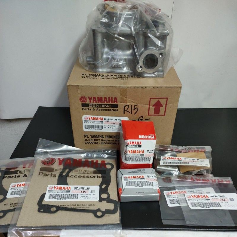ORIGINAL R15 BLOCK ASSEMBLY COMPLETE SET ORIGINAL | Shopee Malaysia