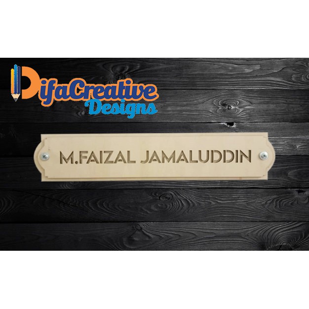 Door Signage/ Door Name/ Nama pada pintu | Shopee Malaysia