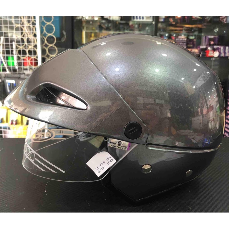Promotion Raya} Helmet ARC AF6 Steng Original Size L 60cm with Sirim ...