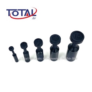 Pneumatic Blanking Plug 4MM 6MM 8MM 10MM 12MM Fitting Stop Plug Air ...