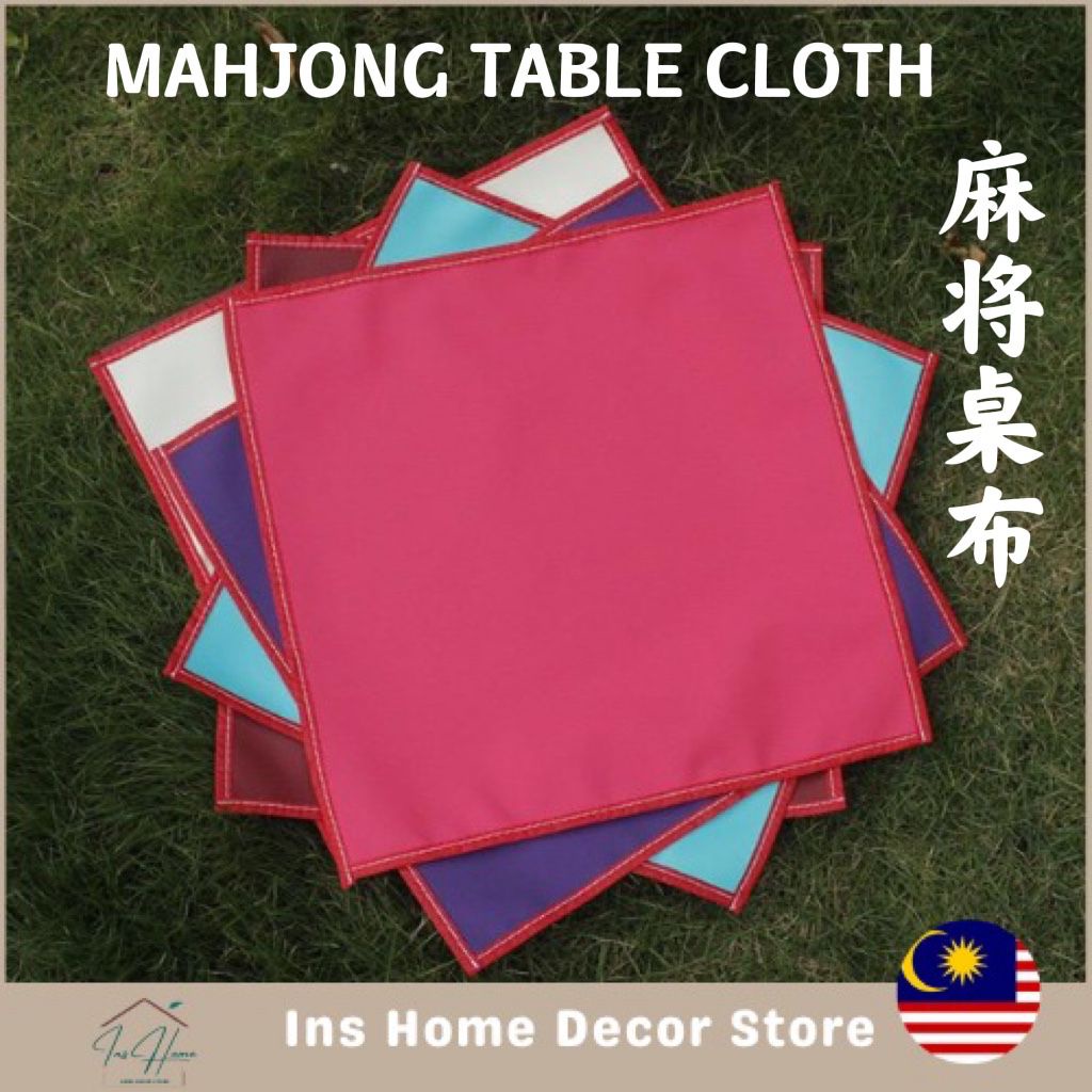 (Inshome) Mahjong Cinami Lami Rummy Mat Table Cloth 麻将 拉米 桌布 | Shopee ...