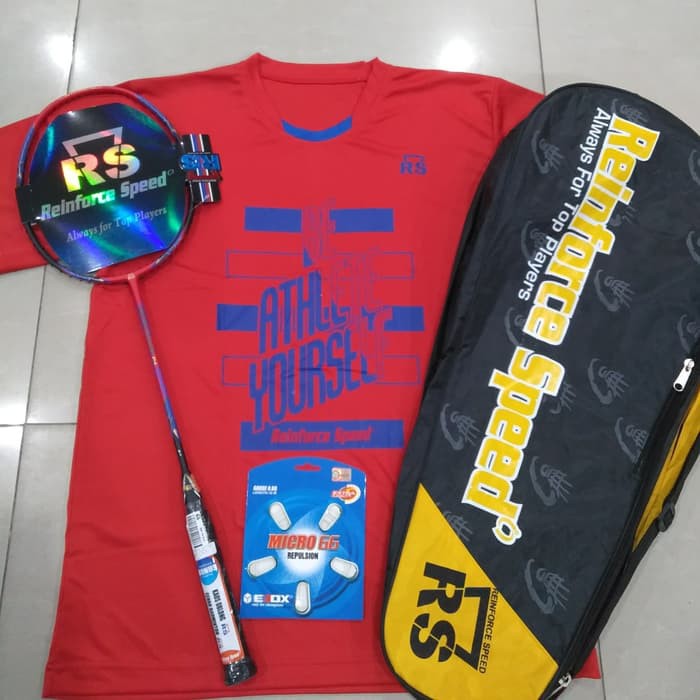 ORIGINAL RS METRIC POWER 14 BADMINTON RACKET 100% FREE STRINGS ...