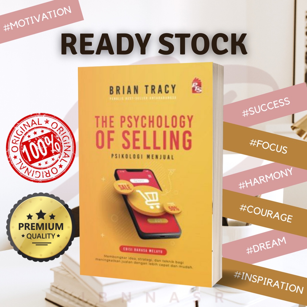 BUKU MOTIVASI | The Psychology of Selling (Edisi Bahasa Melayu) | Shopee Malaysia