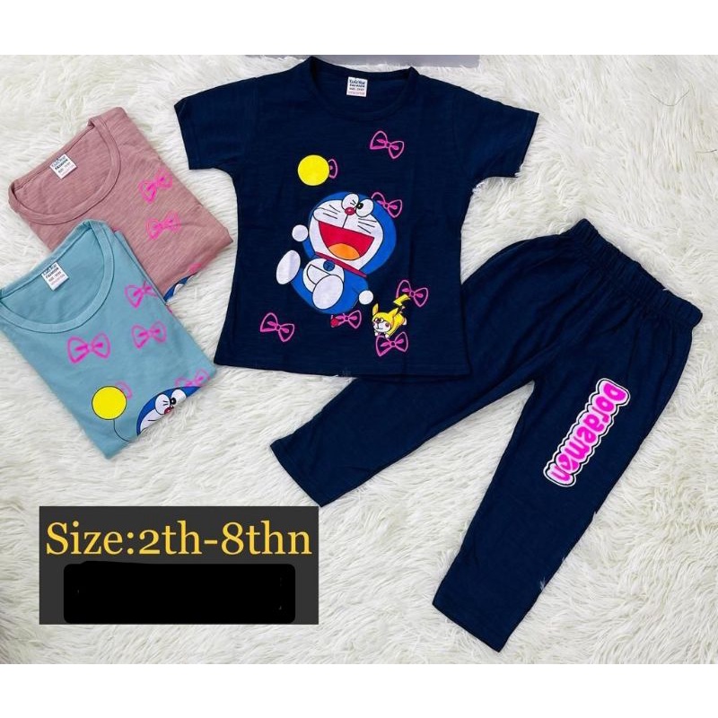 DORAEMON Kids & Big Kids Pyjamas Set (1-14y) | Shopee Malaysia