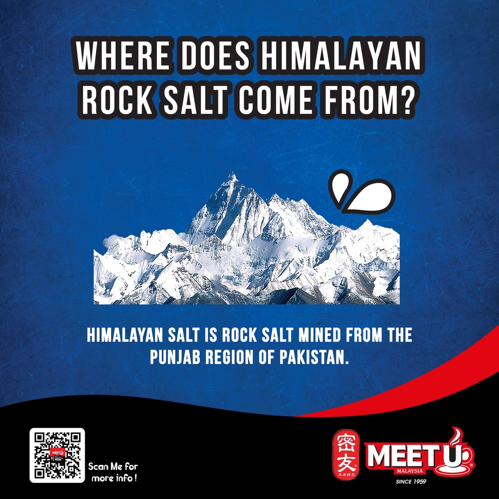 MEET U Rock Salt Himalayasan Coffee | Kopi Segera Pracampur Garam Batu ...