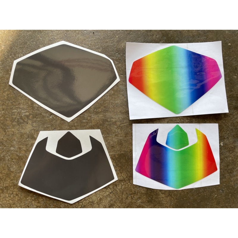 TINTED METER STICKER METER SMOKED TITANIUM FOR YAMAHA EGO SOLARIZ ...