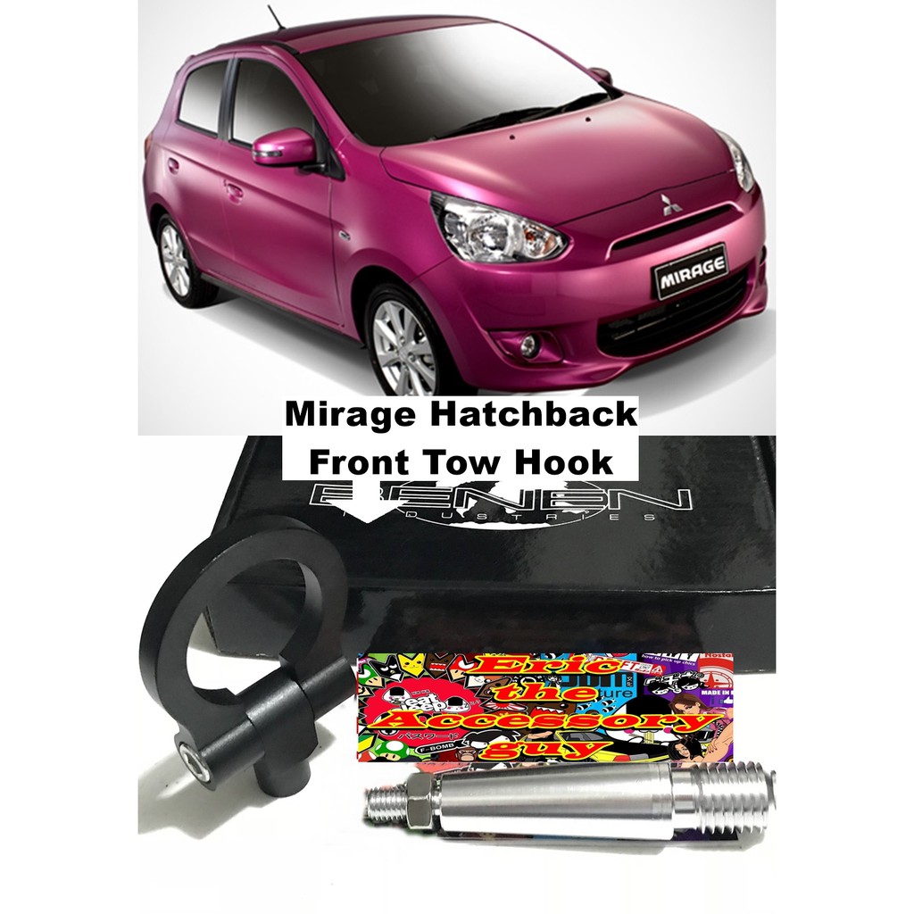 Mitsubishi Mirage Hatchback Front tow hook Black (2012-2020) | Shopee ...