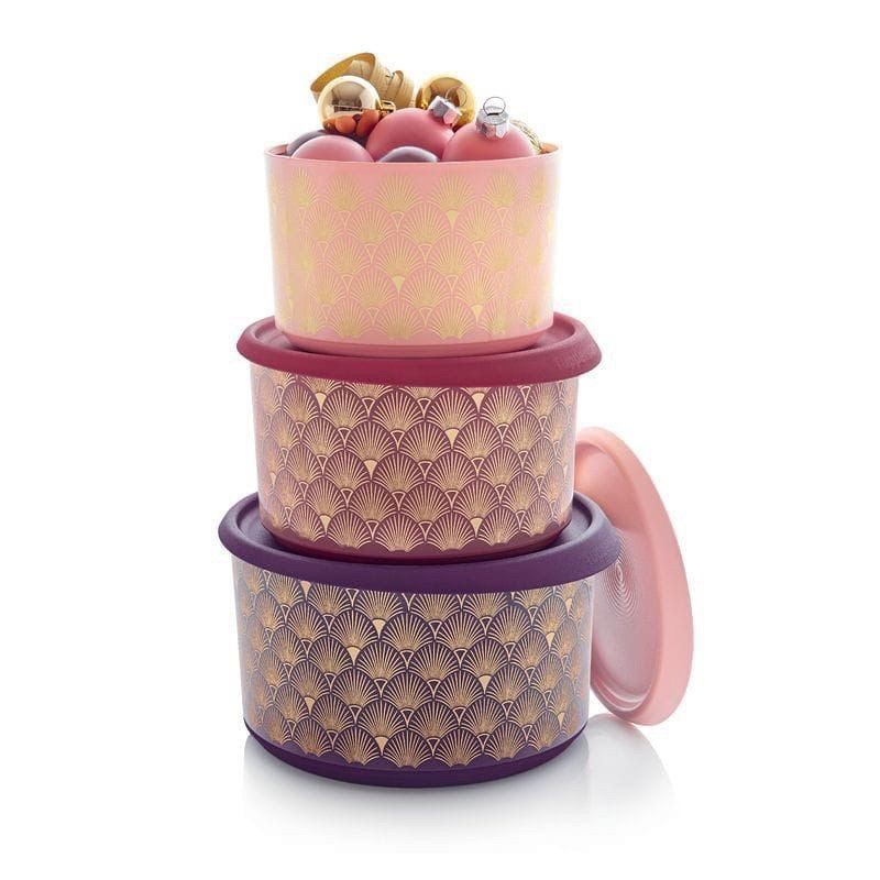 Tupperware Turki Turkey One Touch Gold Design ORIGINAL | Shopee Malaysia