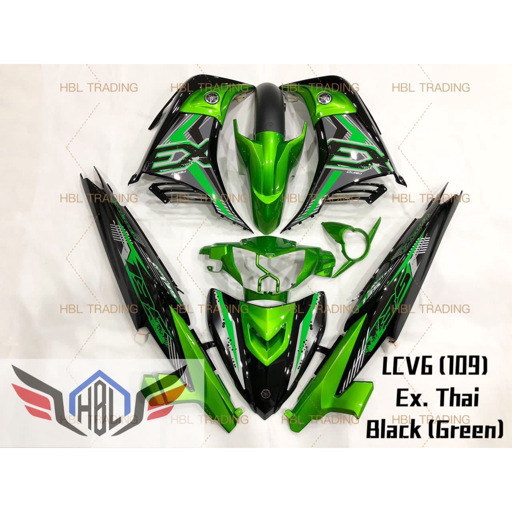 YAMAHA LC135 V6 V7 Body Cover Parts Set Monster Exciter INDO Thai ...