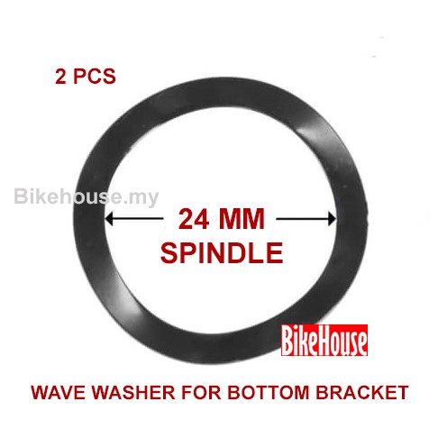 2 PCS Bottom Bracket Wave Washer Spacer Kit for 24mm 30mm Spindle ...