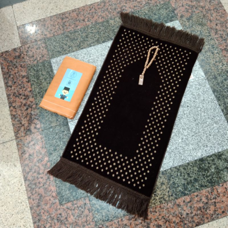 KAYU KATUN Mini Prayer Rug Package, Children's Sarong2 Cotton And ...