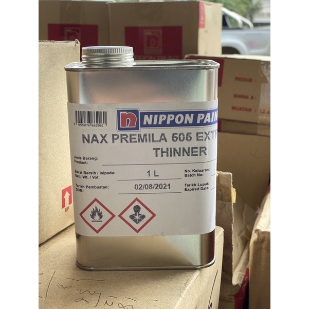 (Ready Stok)1L 505 Nippon 505 Extra Slow Thinner Nax Premila (sesuai diguna pada Clearcoat ...