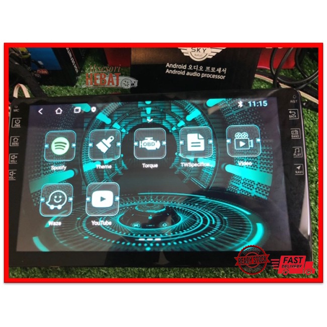 SKY NAVI PRO SERIES 2GB+32GB IPS QLED T3L 9'' 10'' Full HD BIG Screen ...