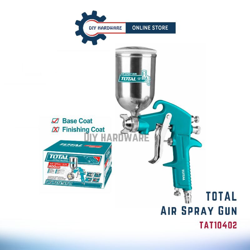 TOTAL Air Spray Gun 400cc - TAT10402 | Shopee Malaysia