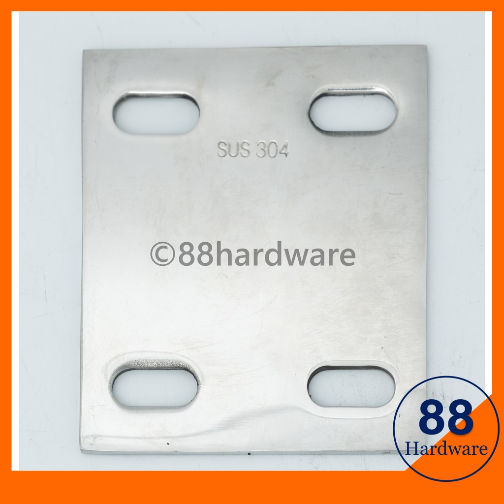 【SUS 304】Square Plate / Gate Plate / Tapak Besi Welding /Auto gate ...