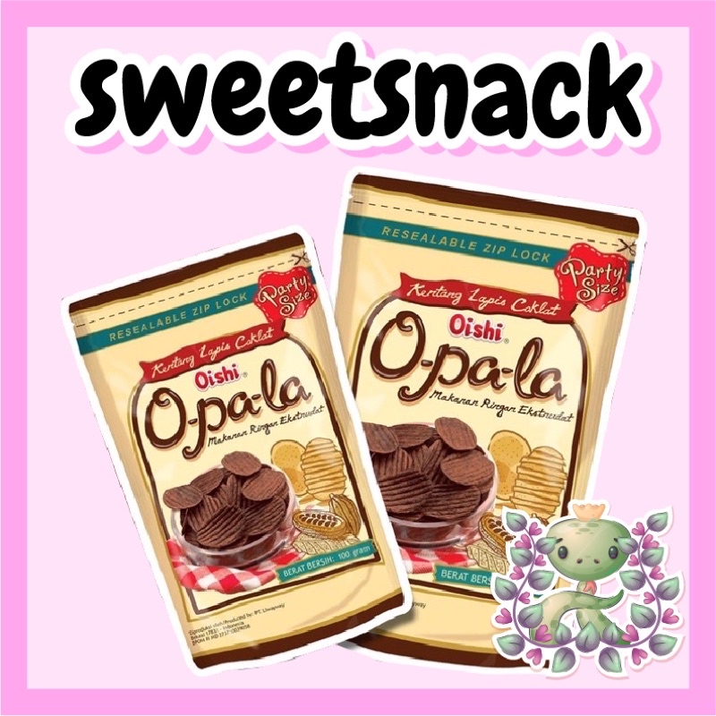 Oishi Opala Chocolate Potato Chips Opala 巧克力薯片 100g | Shopee Malaysia