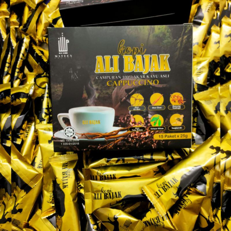 Kopi Ali Bajak . Campuran Herba dan Akar kayu Hutan. | Shopee Malaysia