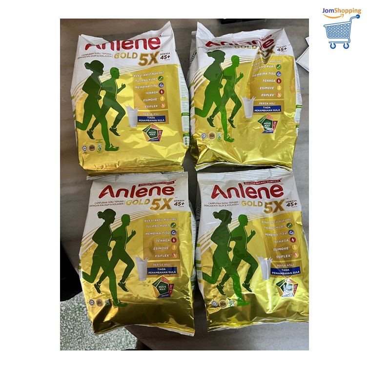 Anlene Gold 5X Milk Powder 950g x 4 packs | Shopee Malaysia