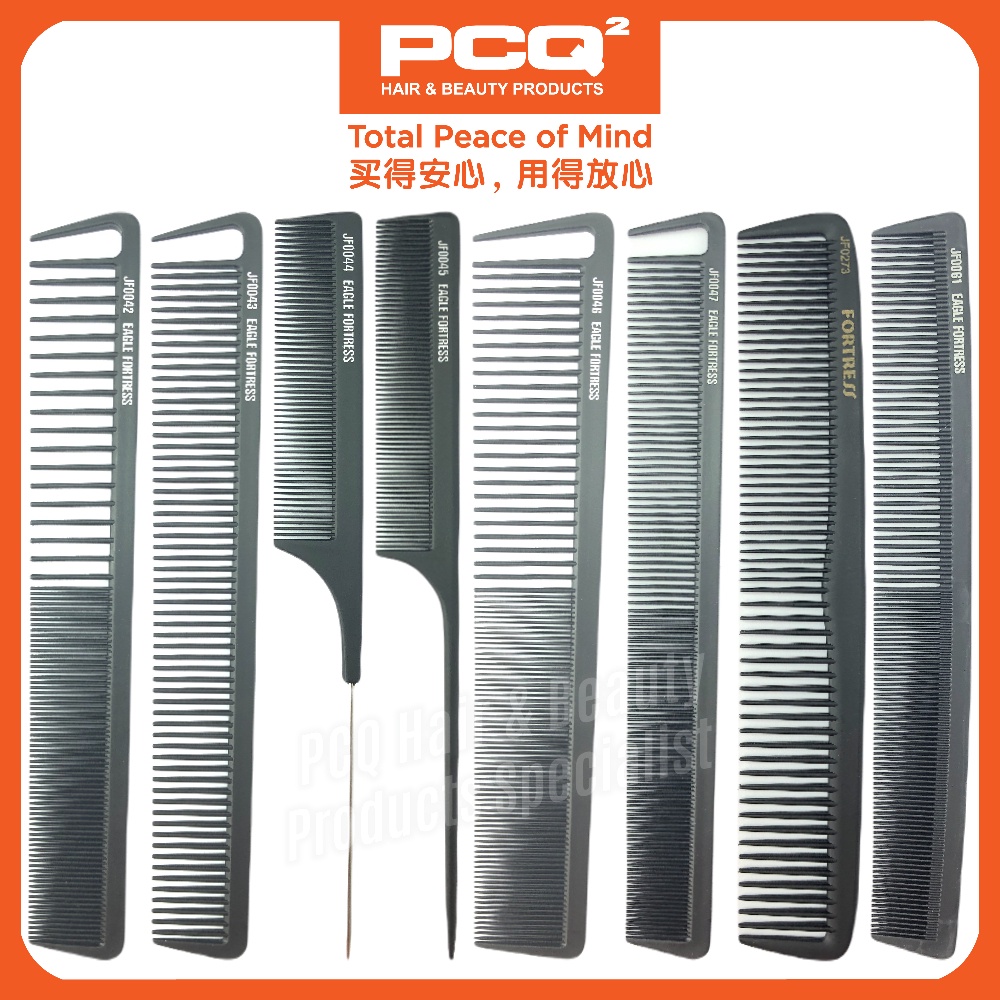 Eagle Fortress Ionic Anti Static Salon Barber Hair Cutting Comb ...