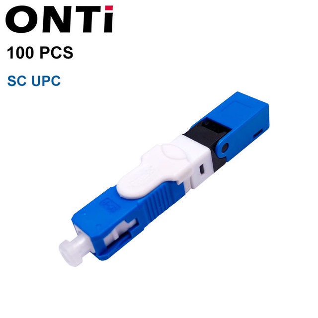 FTTH ESC250D SC UPC Single-Mode SC UPC Optical Fiber quick connector SC PC Embedded type ESC250D ...