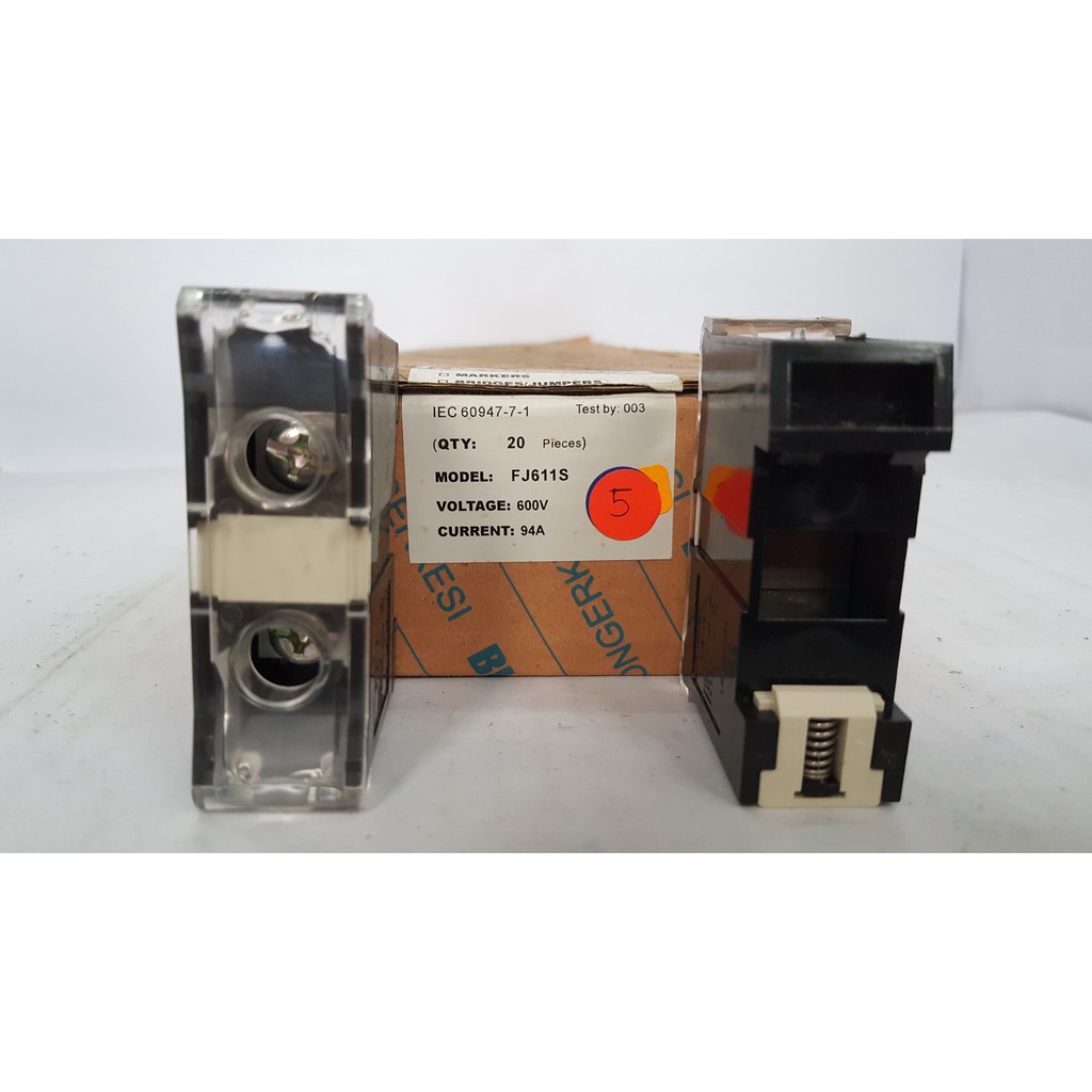 BLOX Fast mount terminal block rail mount terminal block IN SERIES ...
