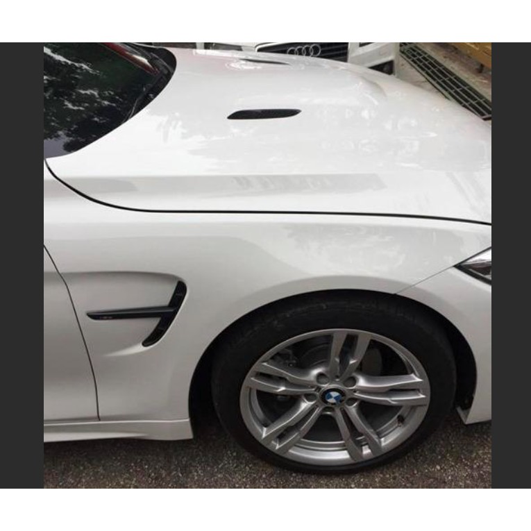 F32 F33 F36 M4 Style Front Fender W/Fender Grille Black | Shopee Malaysia