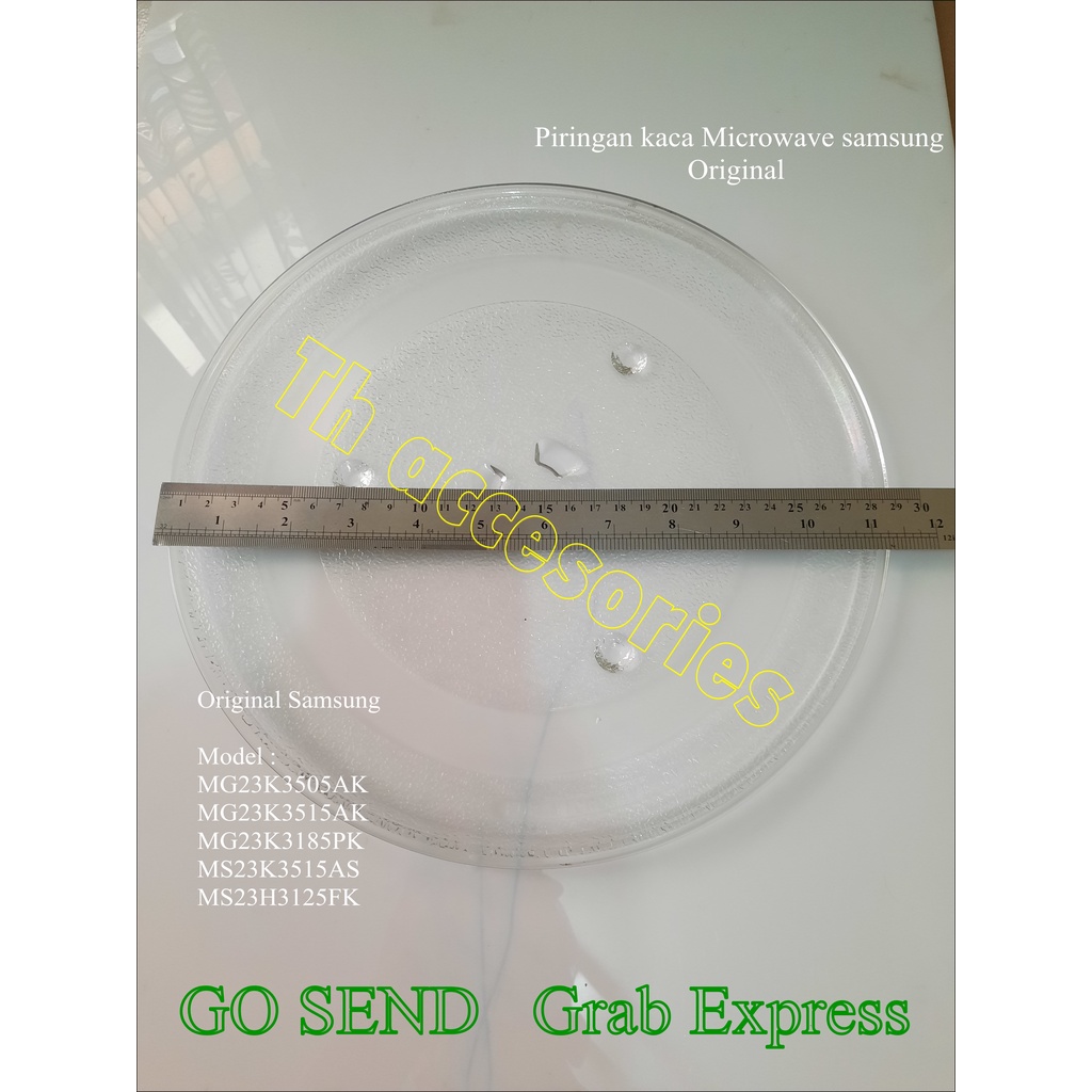 Original Samsung Rotating Plate Glass MG23K3505 Microwave Glass Plate ...