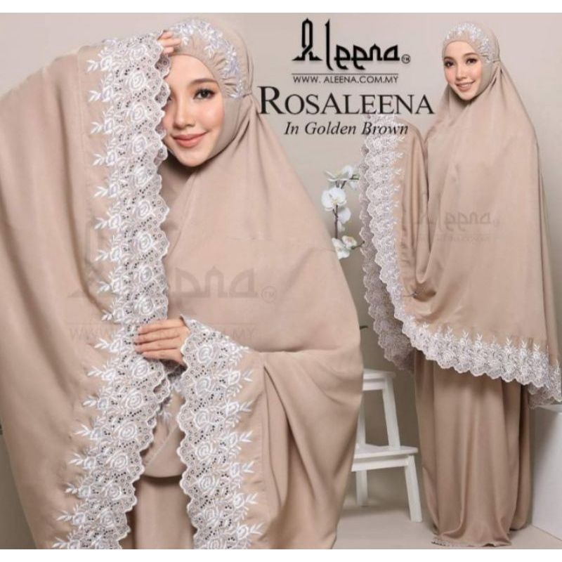 Telekung Gift Box set Alina Rosaleena Ready-stock*Murah*Berkualiti ...