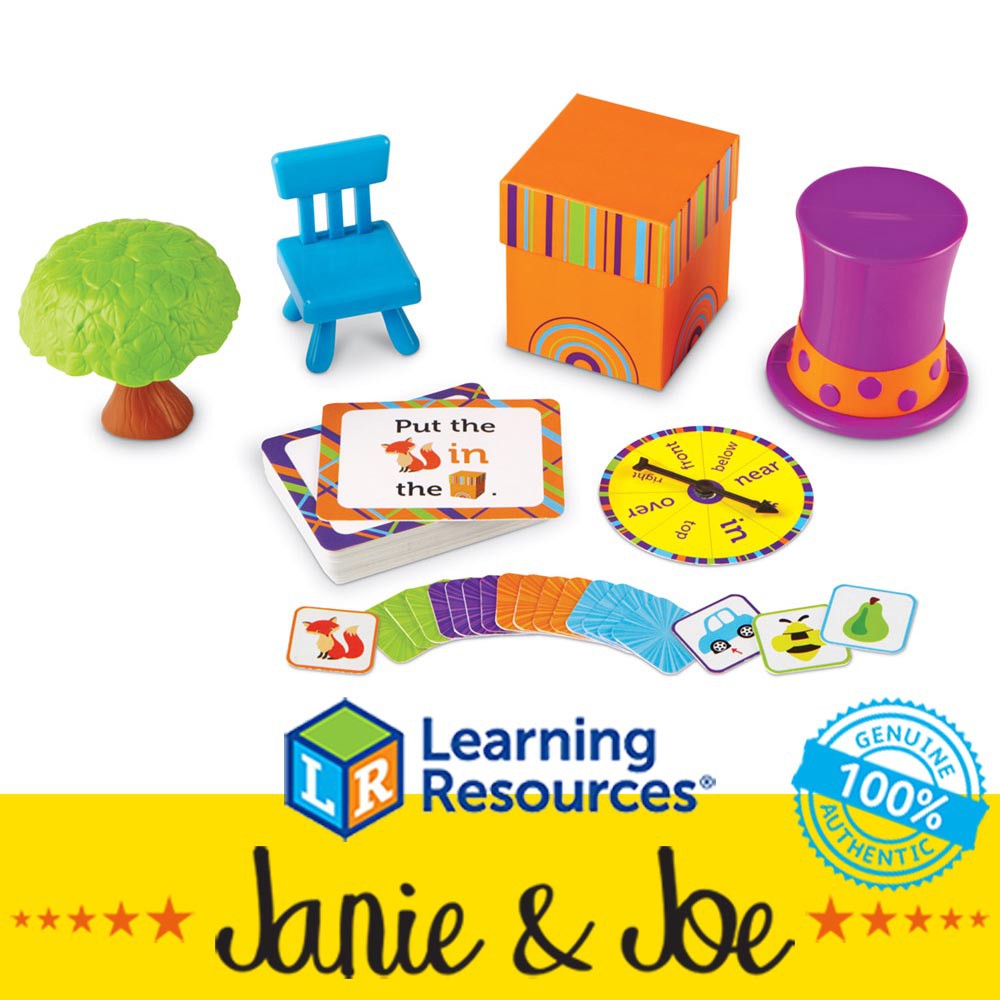 Learning Resources Fox In The Box Positional Words Activity Set- Age 4 ...
